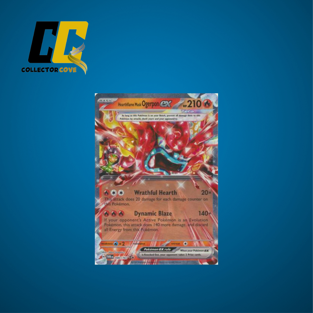Pokemon TCG Hearthflame Mask Ogerpon ex 040/167 Ultra Rare - SV06 Twilight Masquerade | Shopee ...