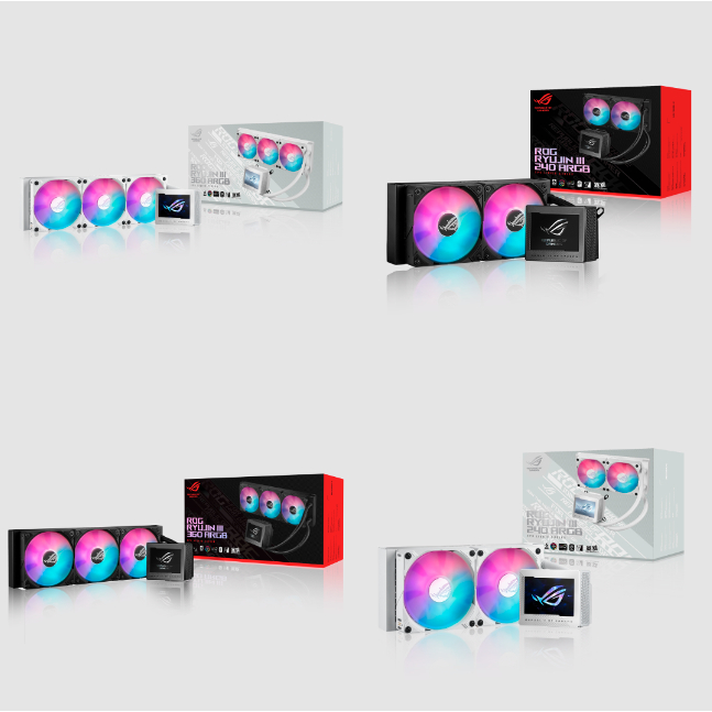 # ASUS ROG RYUJIN III ARGB Series [ 240 / 360 ] AIO Liquid CPU Cooler ...