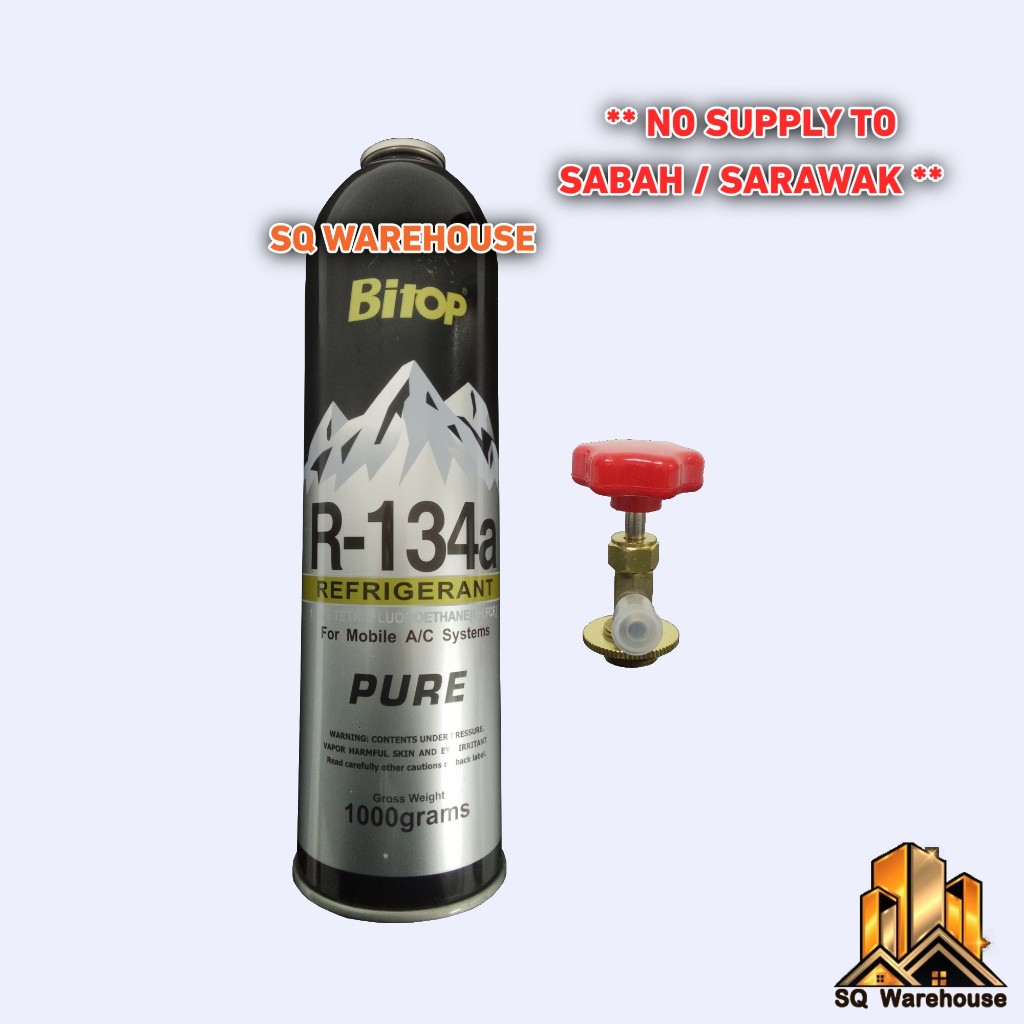 R134A Refrigerator Freezer Fridge Chiller Air-cond 1000gram GAS R134A ...