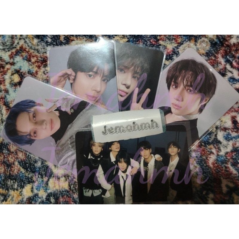 TXT TOMORROW ALBUM INCLUSIONS Enhypen Ggu Ggu Loose (Jay stickers set ...