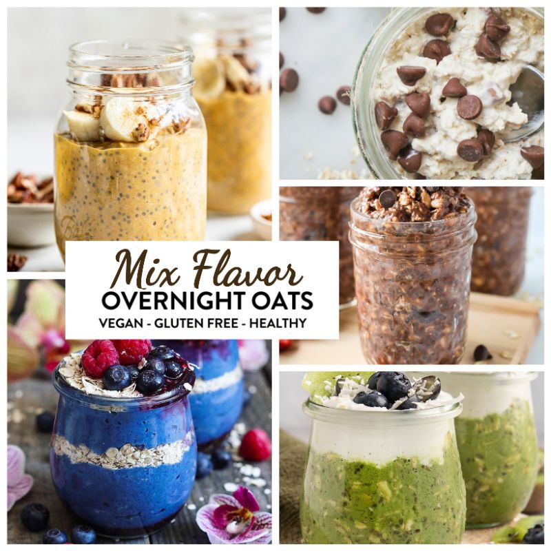 [6 FLAVOR] OVERNIGHT OATS PREMIX seed & nut | Shopee Malaysia