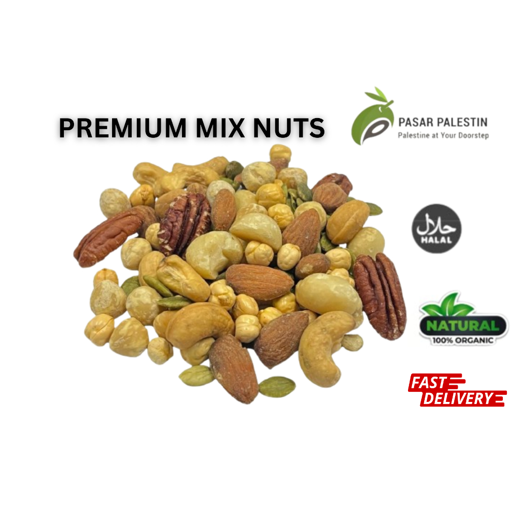 Healthy Roasted Mix Nuts Imported Premium Ingredients - Ready Stock ...