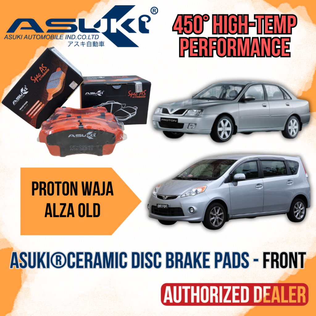 PERODUA ALZA OLD / PROTON WAJA MMC - ASUKI Performance Ceramic Brake ...