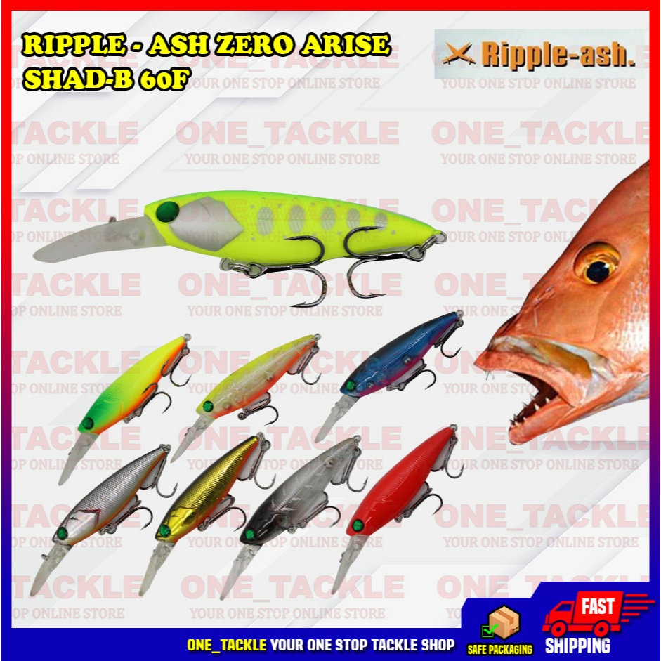 Ripple-ash zero arise shad-b 60f lure | Shopee Malaysia