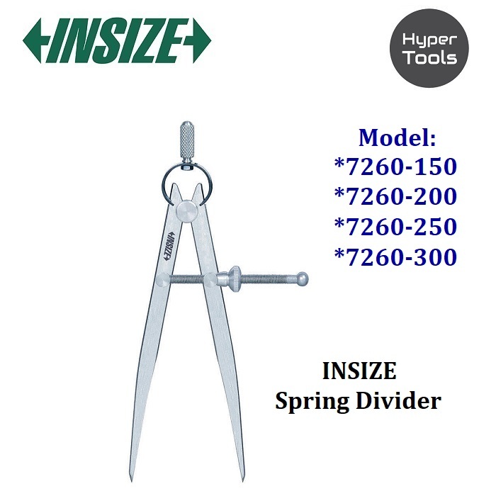 INSIZE Spring Divider - Model: 7260-150 (150mm) / 7260-200 (200mm ...