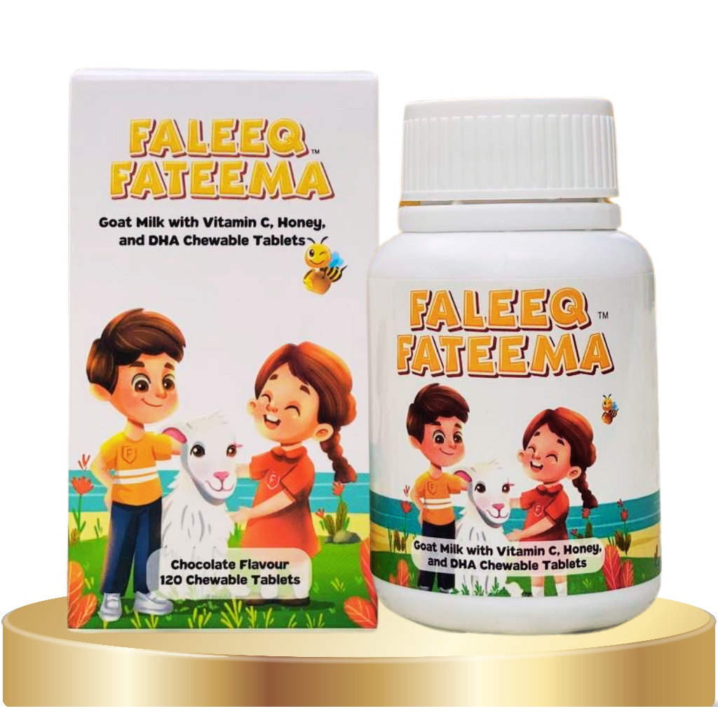 FALEEQ FATEEMA GOAT MILK CHOCOLATE CHEWABLE TABLET VITAMIN MINDA UNTUK ...