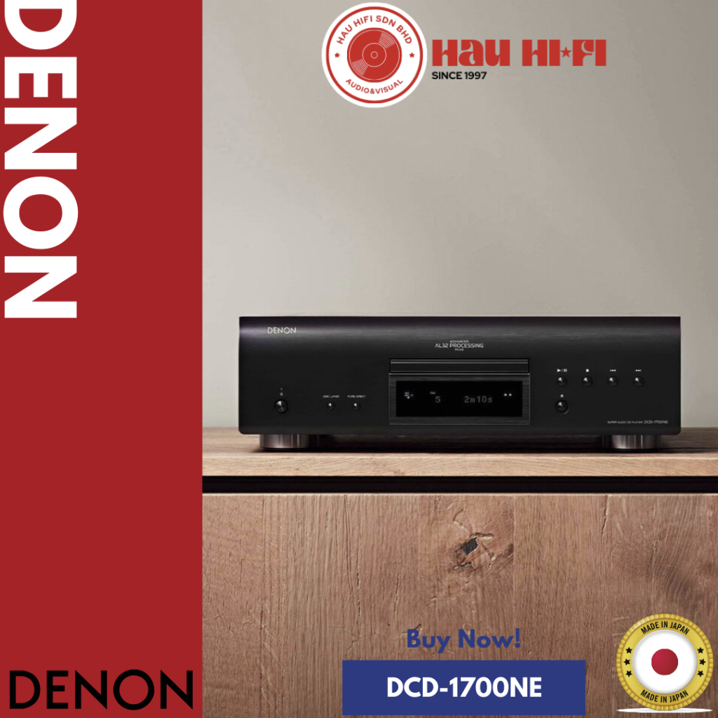 Denon DCD-1700NE SACD CD Player MADE IN JAPAN | Shopee Malaysia