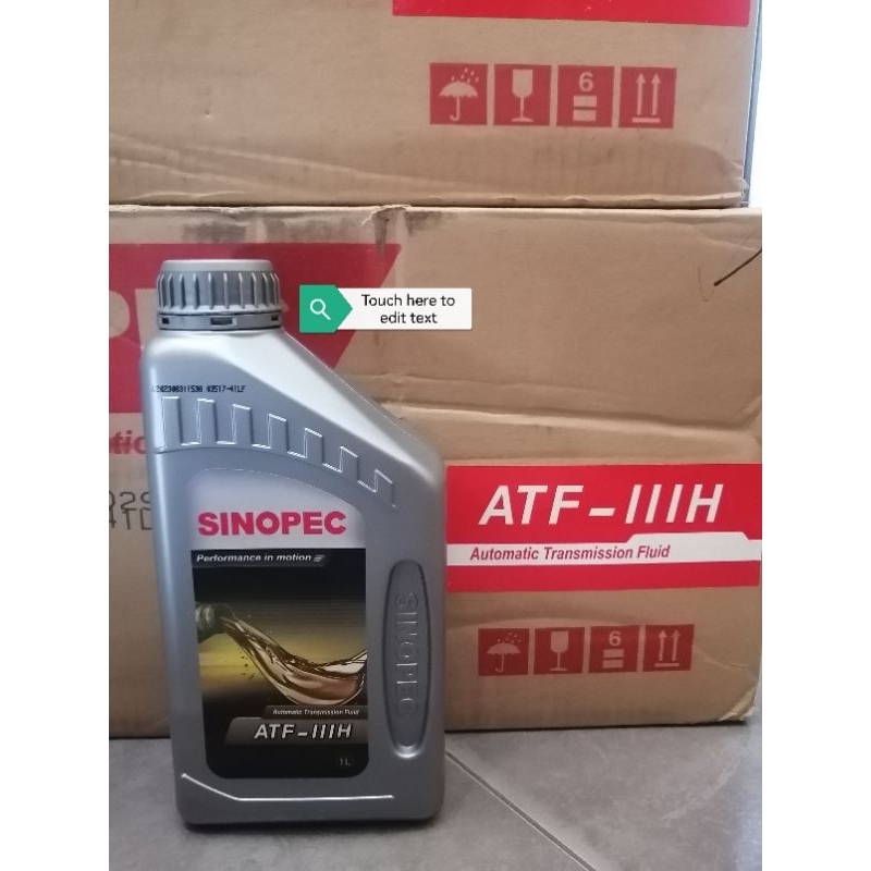Sinopec Automatic Transmission Fluid - ATF-IIIH 1L | Shopee Malaysia