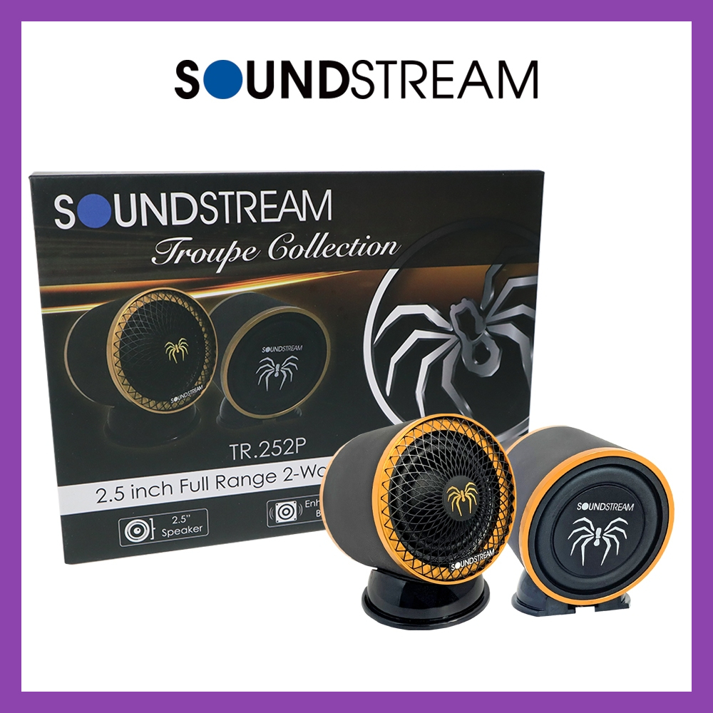 SOUNDSTREAM Troupe Collection Full Range 2-Way Speaker (2.5") TR.252P | Shopee Malaysia