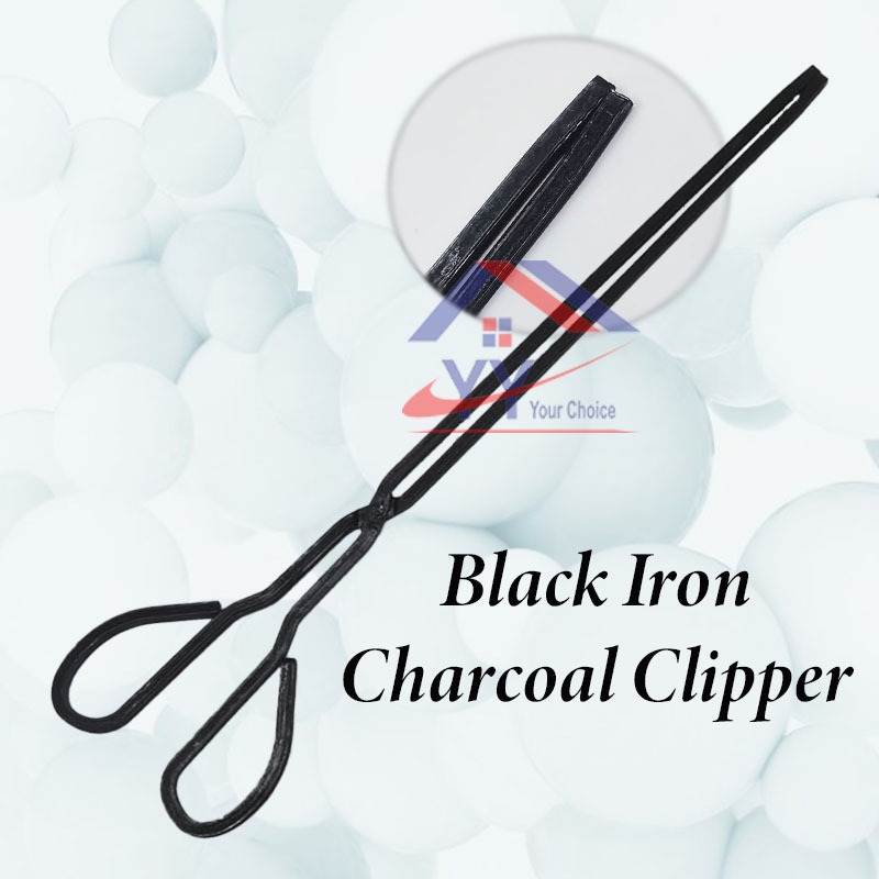 Black Iron Charcoal Clipper/Traditional Charcoal Clipper/Charcoal Plier ...