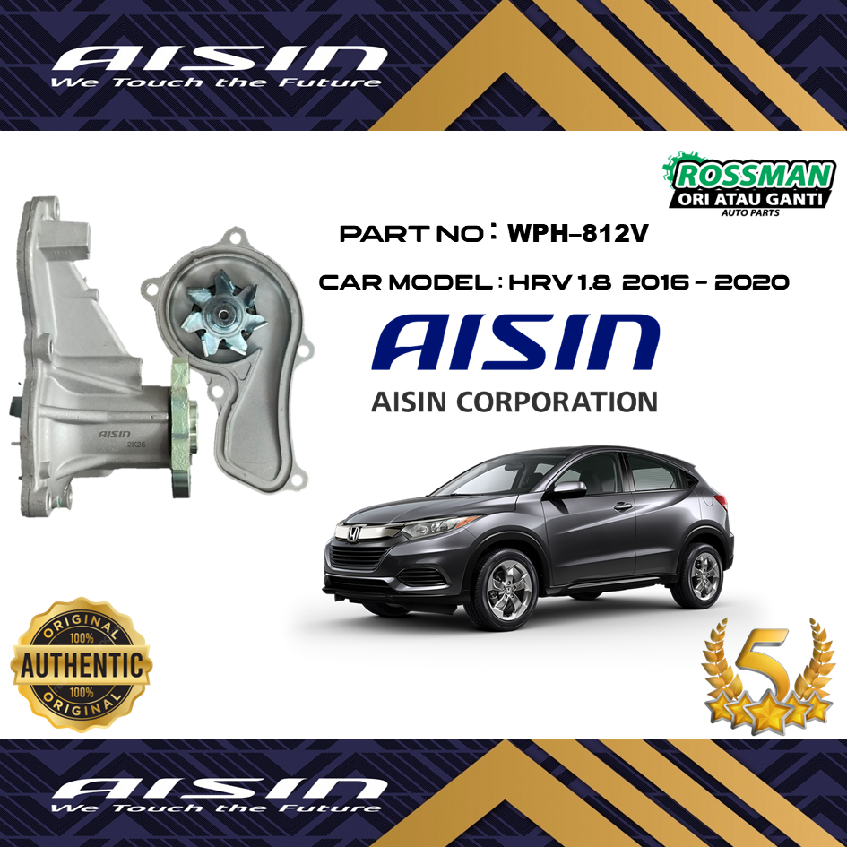 HONDA HRV 2016 - 2020 Waterpump Brand Aisin ( WPH - 812V ) | Shopee Malaysia