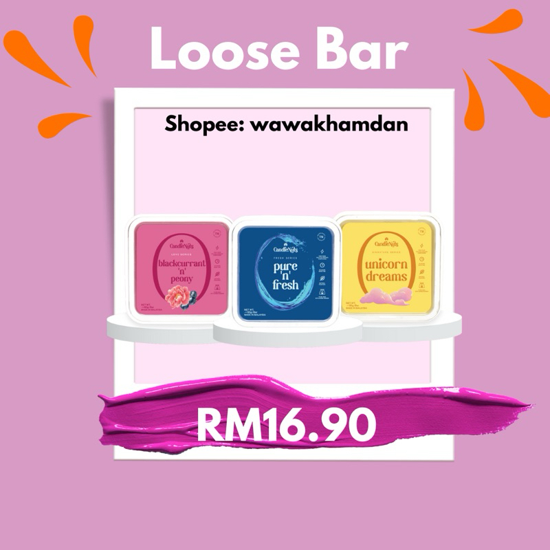 LOOSE BAR | CANDLE MELTZ | CANDLENUTSBYNADIA | CANDLENUTS | LILIN WANGI ...
