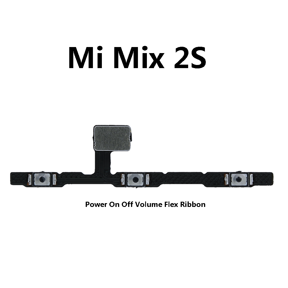 Xiaomi Mi Mix 2s / Mix2s ( M1803D5XA ) Power On Off Volume Up Down Side Switch Key Flex Ribbon ...