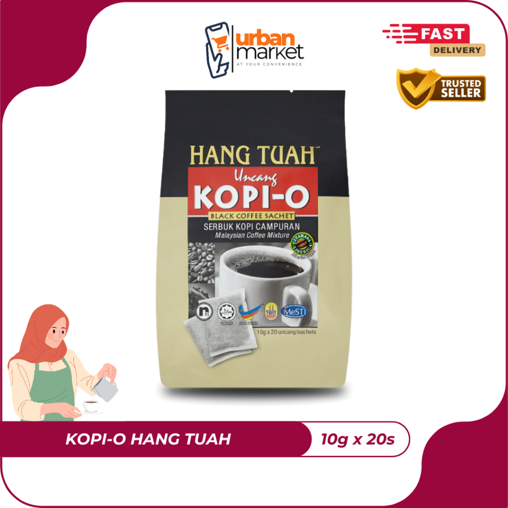 Kopi-O Hang Tuah, 10g x 20 Sachet | Shopee Malaysia