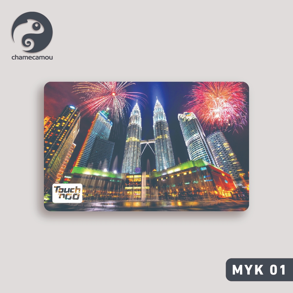 Malaysia Attractions KLCC - Sticker For Touch n Go Card TnG NFC eWallet ...