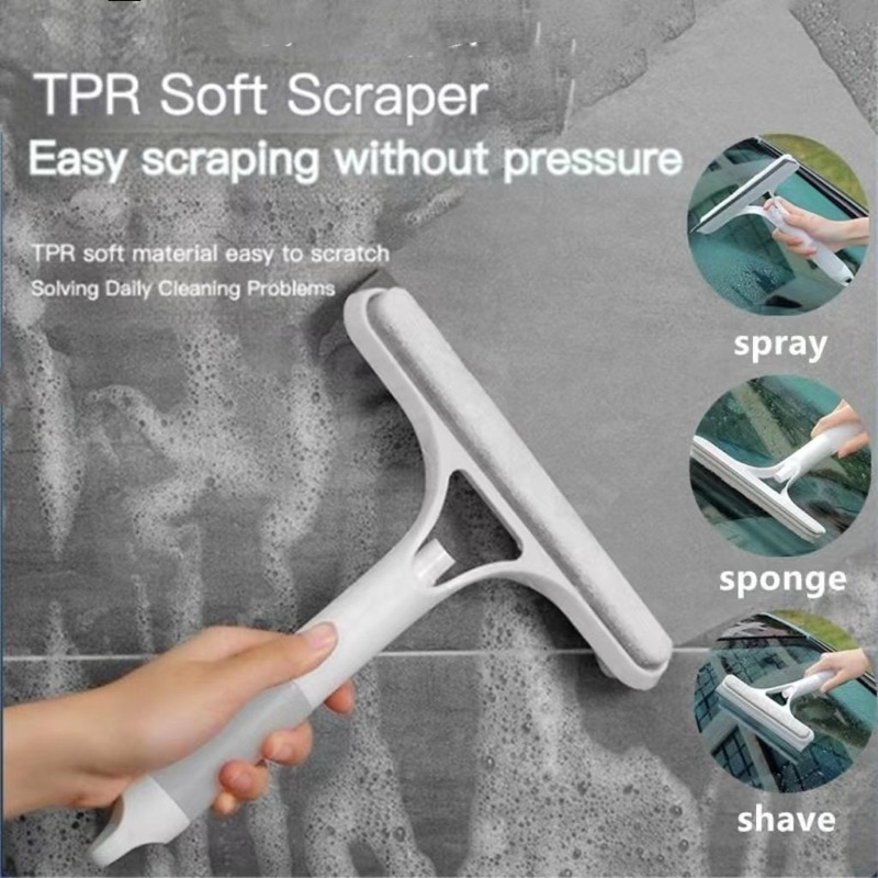 3in1 Multipurpose Window Cleaner Wiper_Window Wiper Double Sided Spray ...