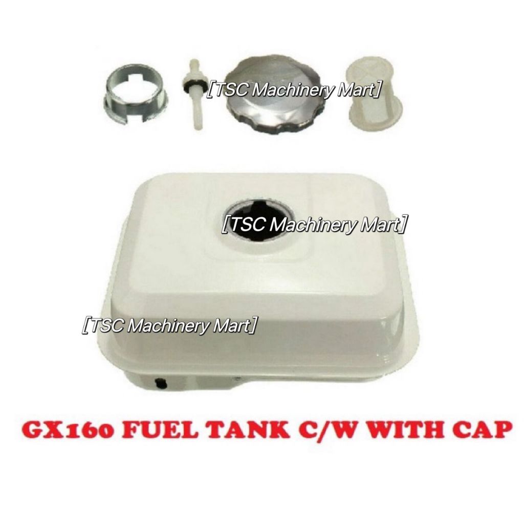 HONDA GX160 168F ENGINE FUEL TANK WITH CAP SPARE PART | Shopee Malaysia