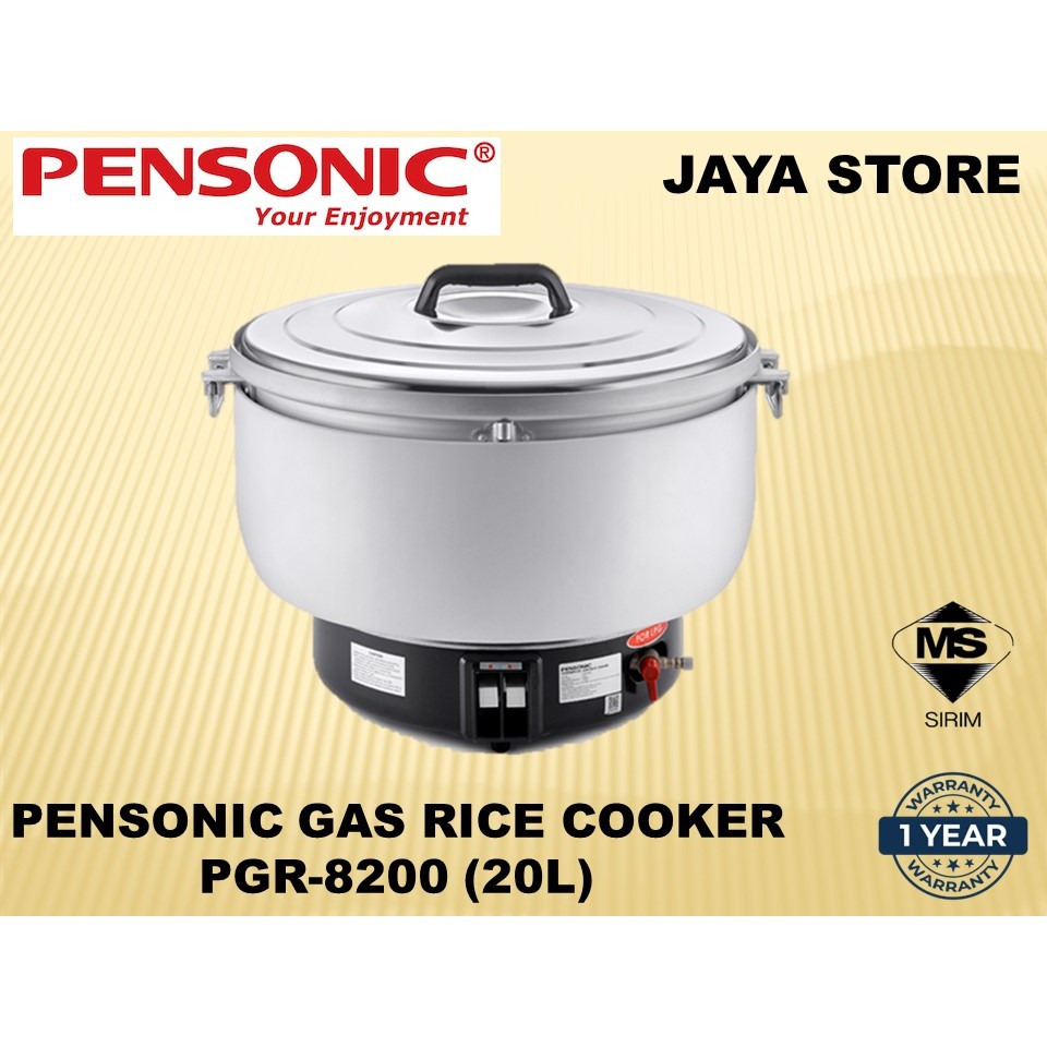 Pensonic Commercial Gas Rice Cooker (20L) PGR-8200 (Boleh Masak 12 Kg ...