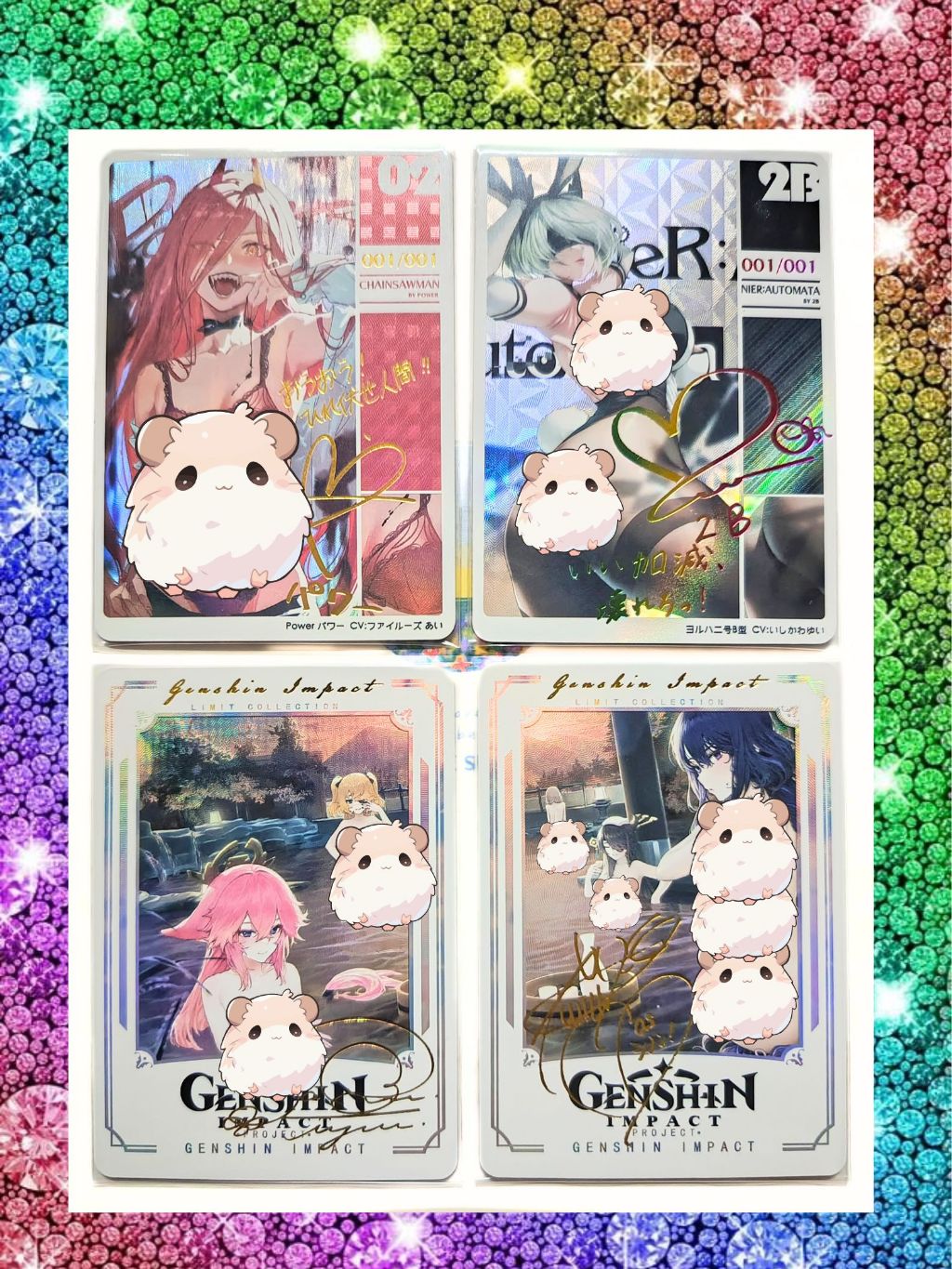 [DIY CARD] DIY custom ANIME card POWER 2B GS-W0041 | Shopee Malaysia
