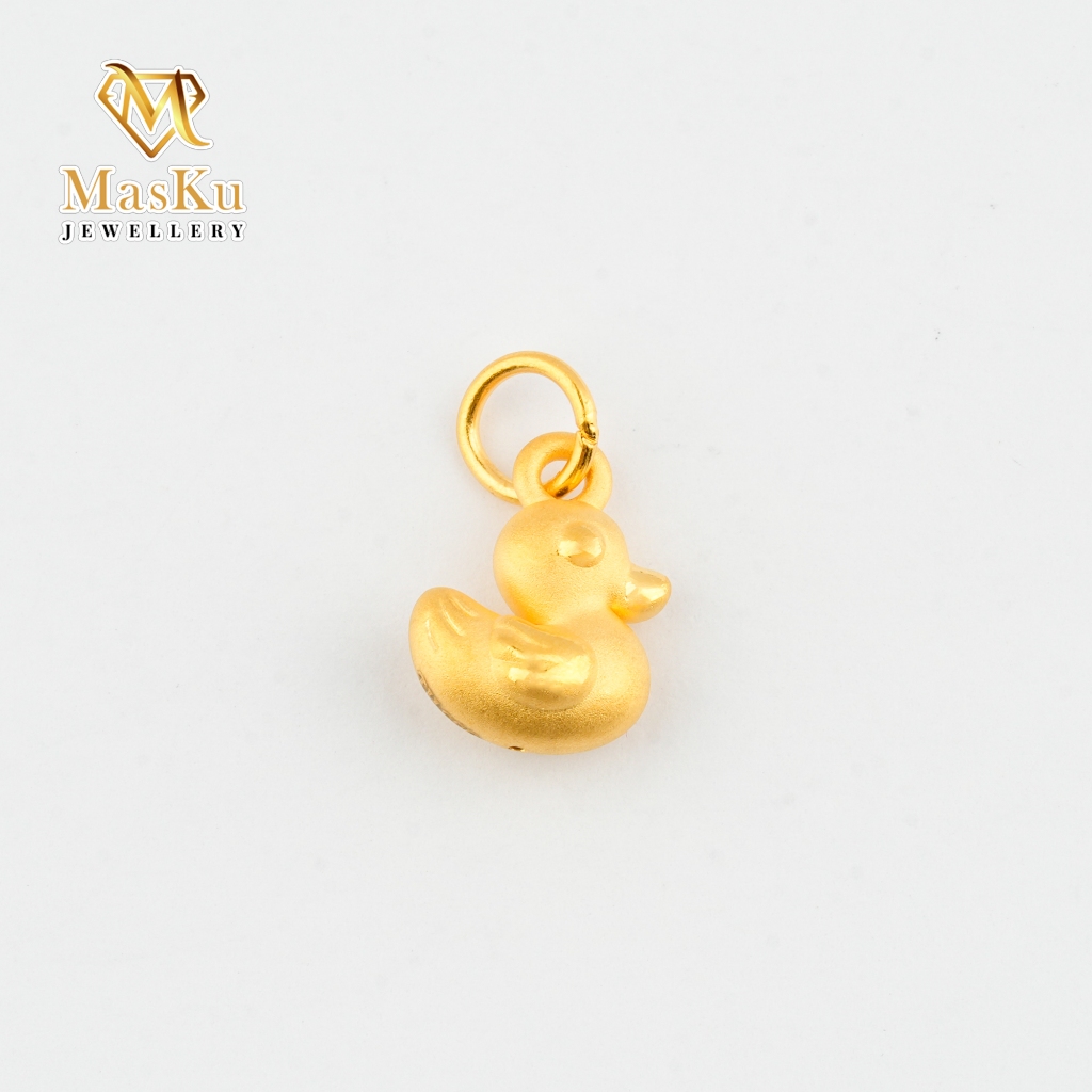 MasKu Jewellery 999 Pendant / 999 Loket Baby Duck MKJP180950 | Shopee ...