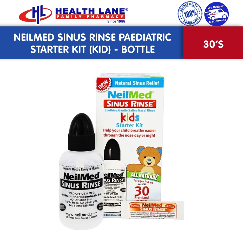 Neilmed Sinus Rinse Paediatric Starter Kit (30's) | Shopee Malaysia