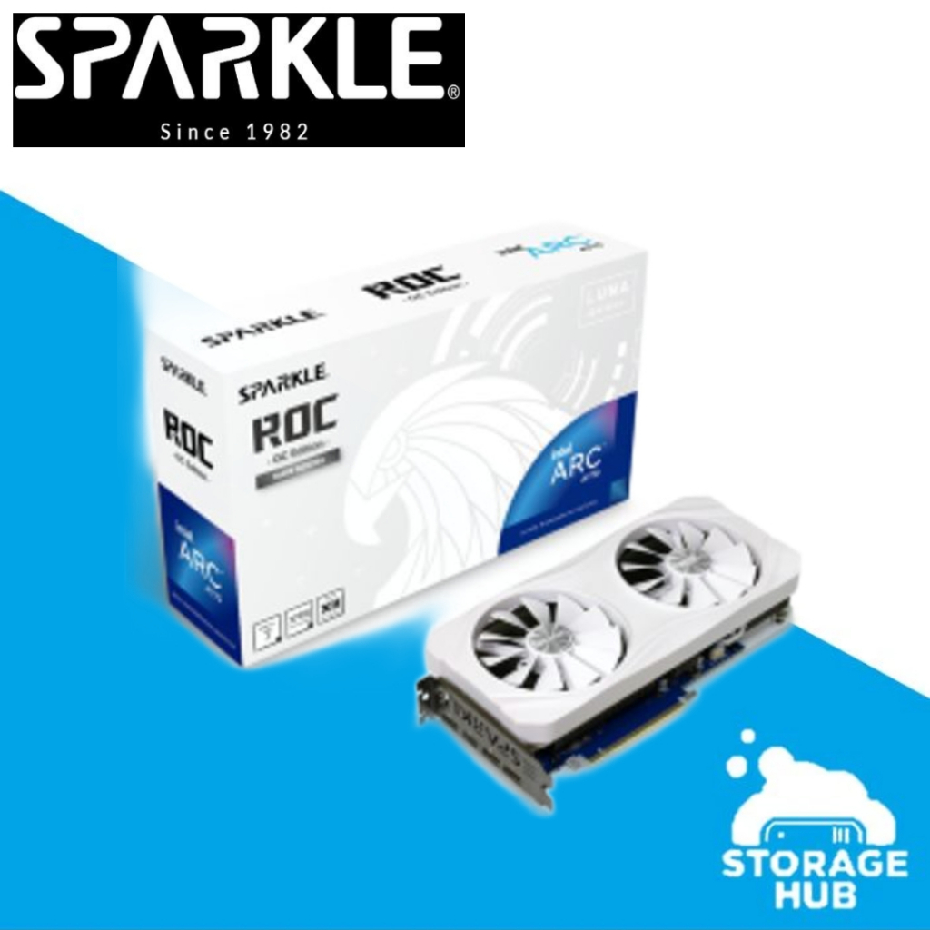 SPARKLE Intel® Arc™ A770 ROC OC Edition Dual Fan 16GB (White) | Shopee ...