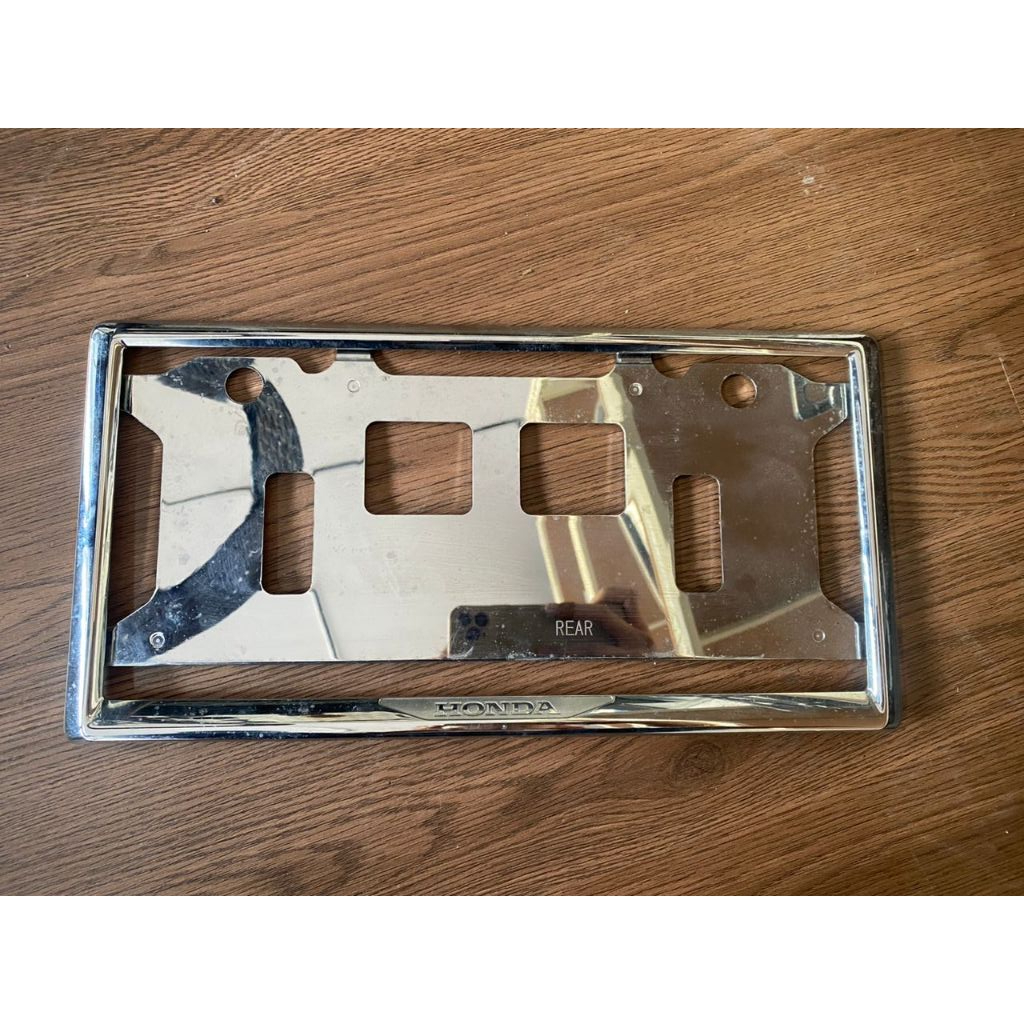 HONDA NUMBER PLATE CHROME | Shopee Malaysia