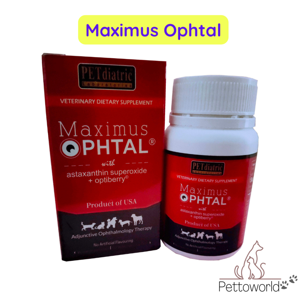 Maximus Ophtal Eye Supplement (60 Tablets) | Shopee Malaysia