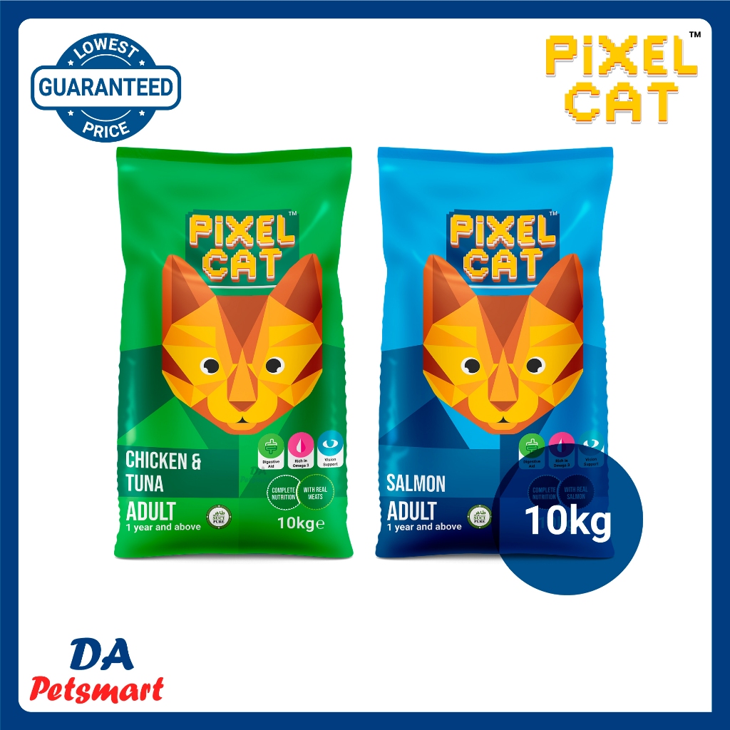 PIXEL CAT Dry Food 10kg (Adult Cat) | Shopee Malaysia