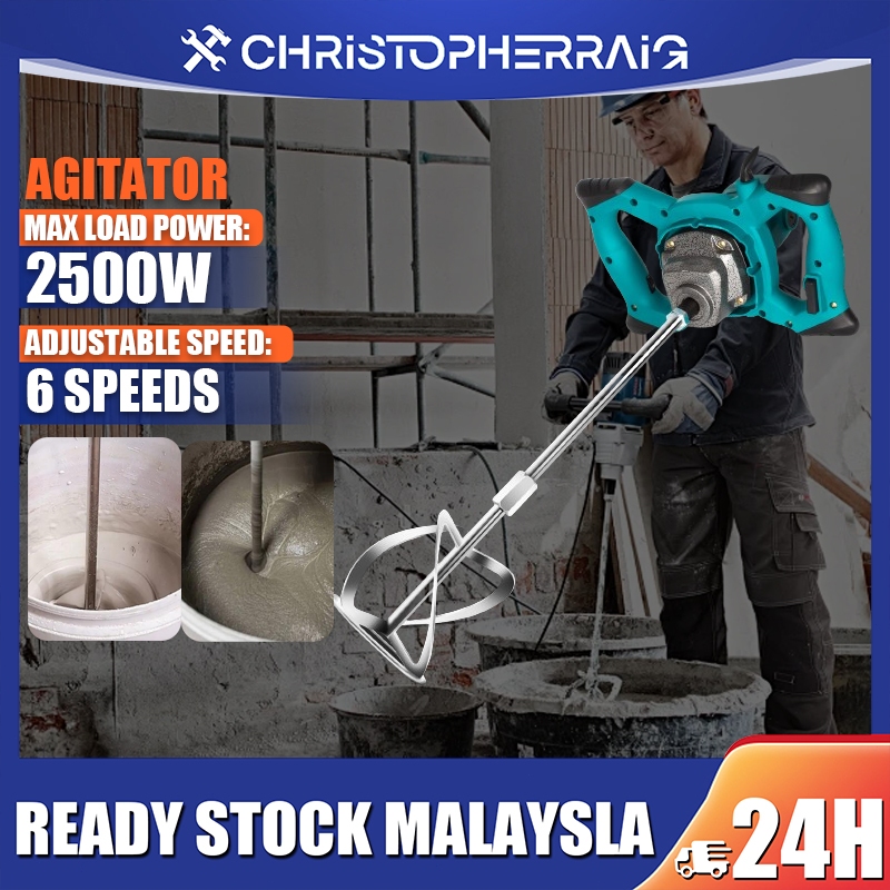 3Years Warranty 2500W mesin simen/mixer simen konkrit/paint mixer/With ...