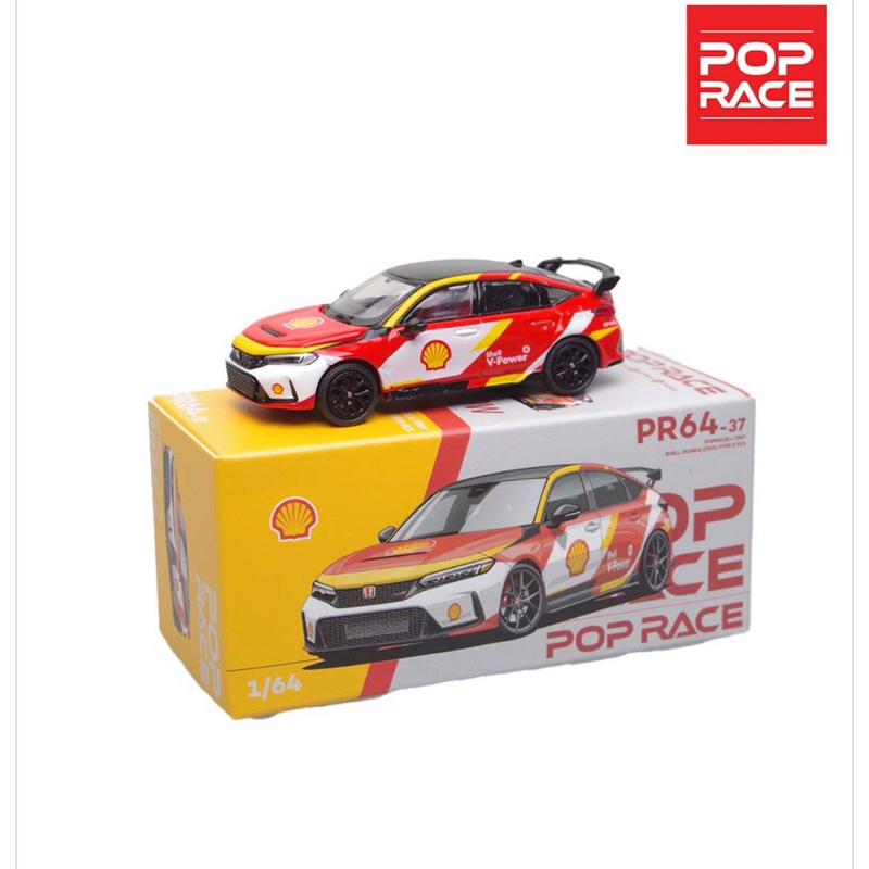 POP Race 1:64 Diecast Model Car - SHELL HONDA CIVIC TYPE R FL5 | Shopee ...