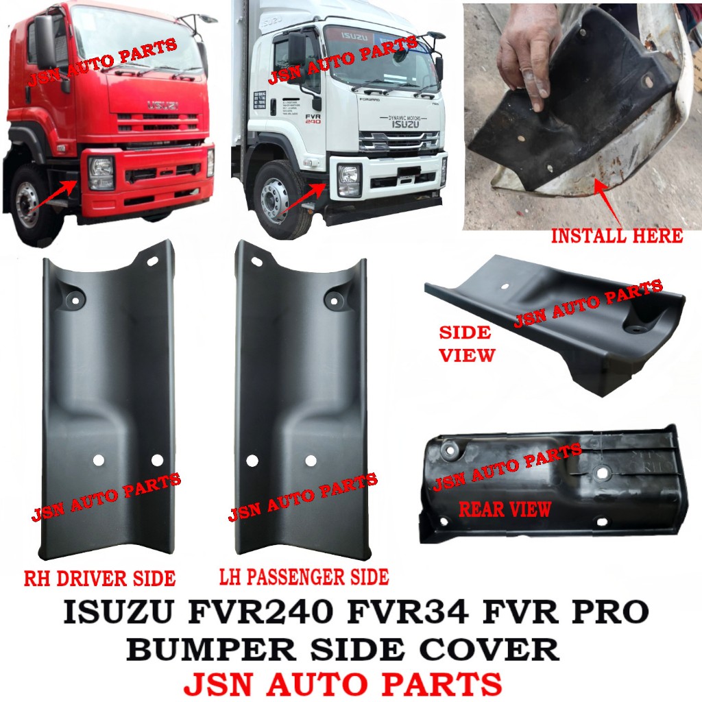 J125S04 BUMPER SIDE COVER ISUZU FVR240 FVR34 FVR PRO 8976191200 ...