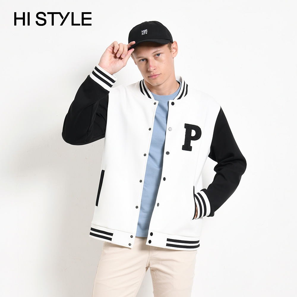 HI STYLE Men Long Sleeve Baseball Jacket - White - HSB410189 | Shopee ...