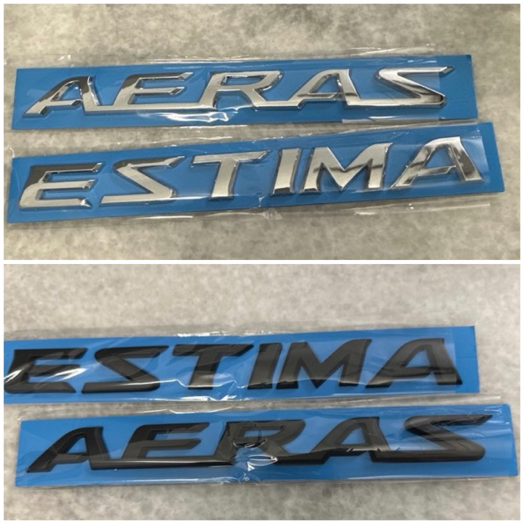 TOYOTA ESTIMA AERAS BLACK TOYOTA ESTIMA AERAS CHROME | Shopee Malaysia