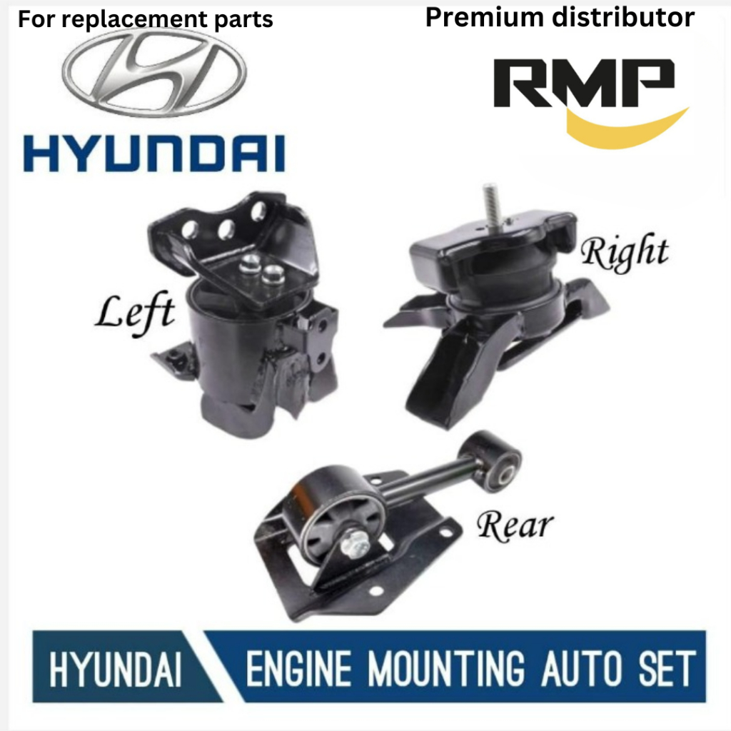 HYUNDAI Engine Mounting Auto Set for Hyundai Getz 1.4L 2002-2011 ...