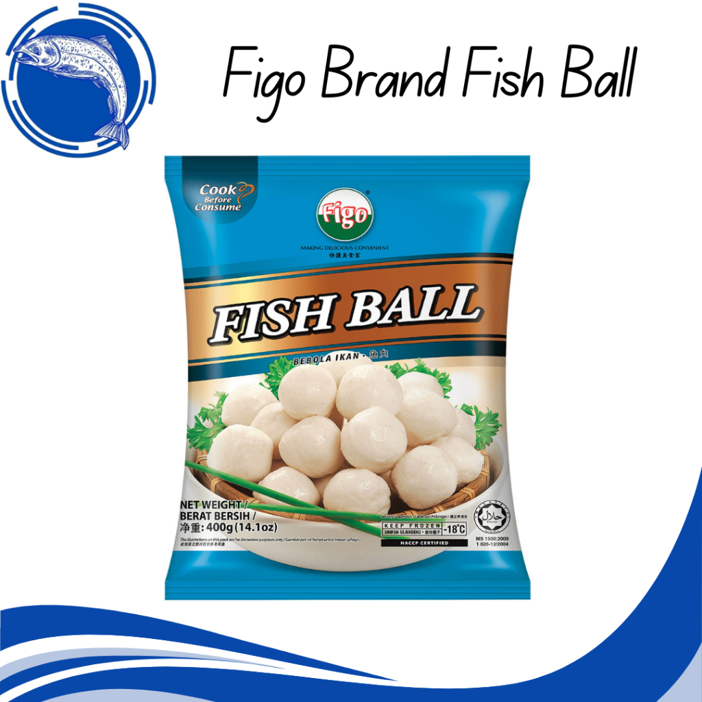 🔥SteamboatChoice🔥Figo White Fish Ball / Bebola Ikan / 鱼丸 [ 400GM ...