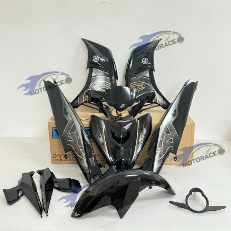 CUSTOM COVER SET BATIK 13 LC135 YAMAHA V2 V3 V4 V5 V6 V7 | Shopee Malaysia
