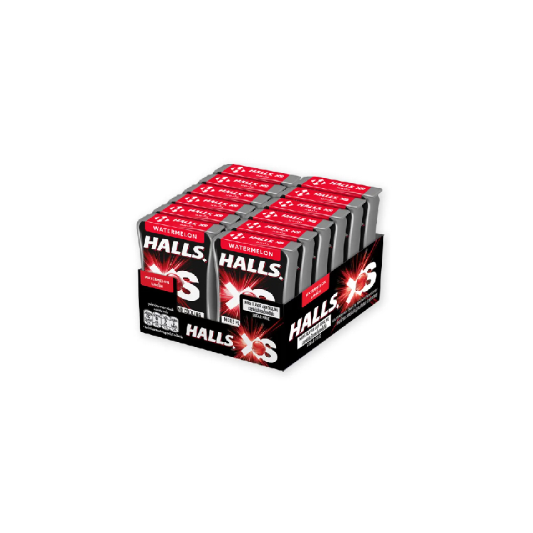 HALLS XS SUGAR FREE MINT 12 pcs x 12.6g | Shopee Malaysia