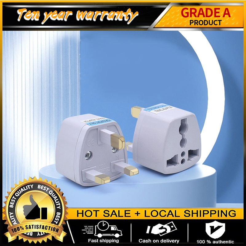 Grade A product 3 Pin Conversion Plug Universal Adapter British Socket ...