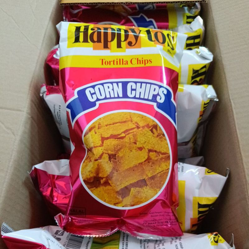 HAPPYTOS corn chips Tortilla Chips | Shopee Malaysia