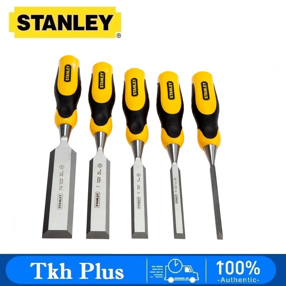 STANLEY DynaGrip Wood Chisel I Pahat Kayu 6mm - 38mm | Shopee Malaysia