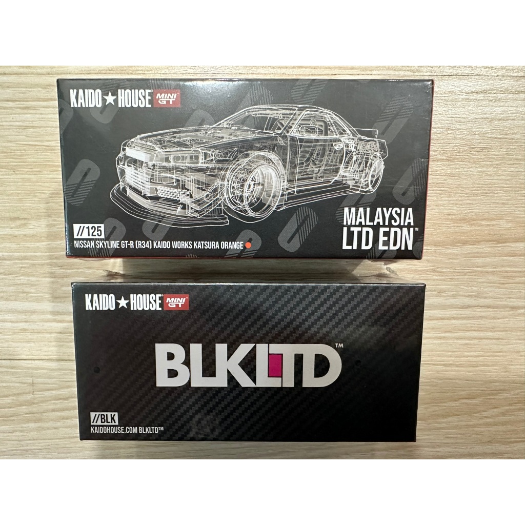 Kaido House MDX 2024 Skyline GT-R (R34) Katsura Orange and BlkLtd NSX ...