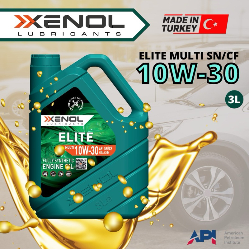 XENOL 10W30 SN/CF FULLY SYNTHETIC ENGINE OIL | Shopee Malaysia