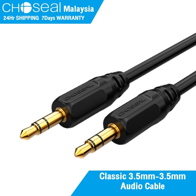 Choseal Aux Cable 3.5mm Audio Speaker Cable Pure Copper for Phone Car ...