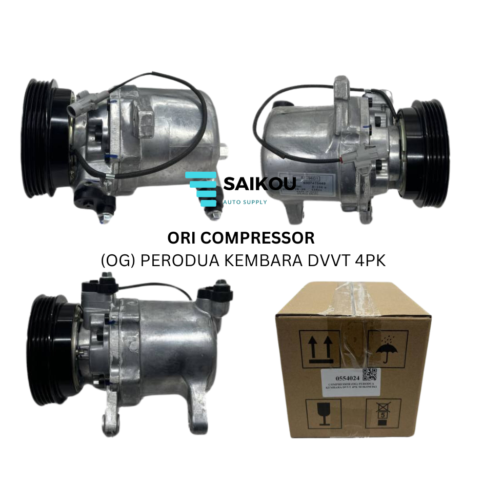 Compressor New ( Original ) Perodua Kembara Dvvt 4PK | Shopee Malaysia
