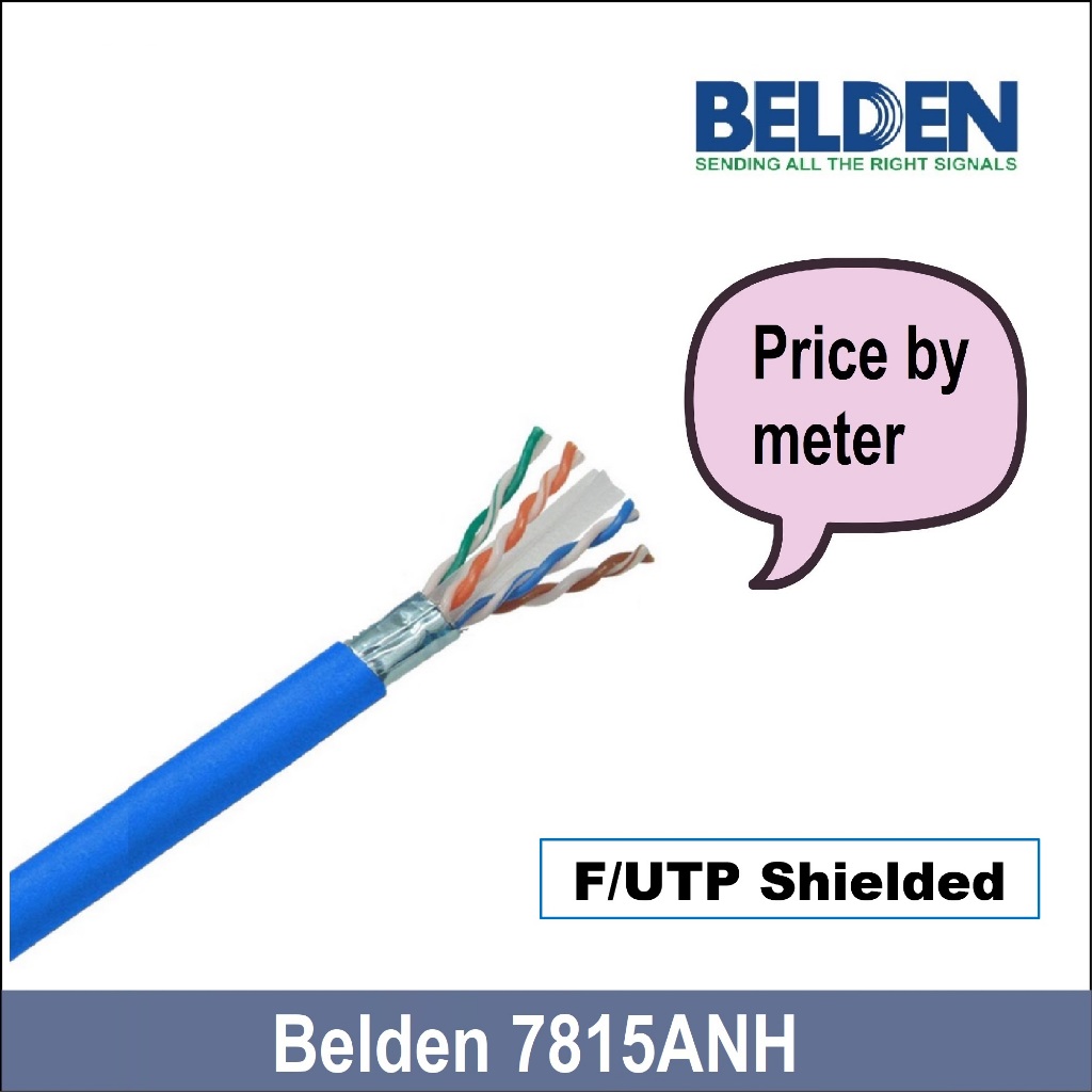 Belden Cat6 Shielded FTP Cable (7815ANH) | Shopee Malaysia
