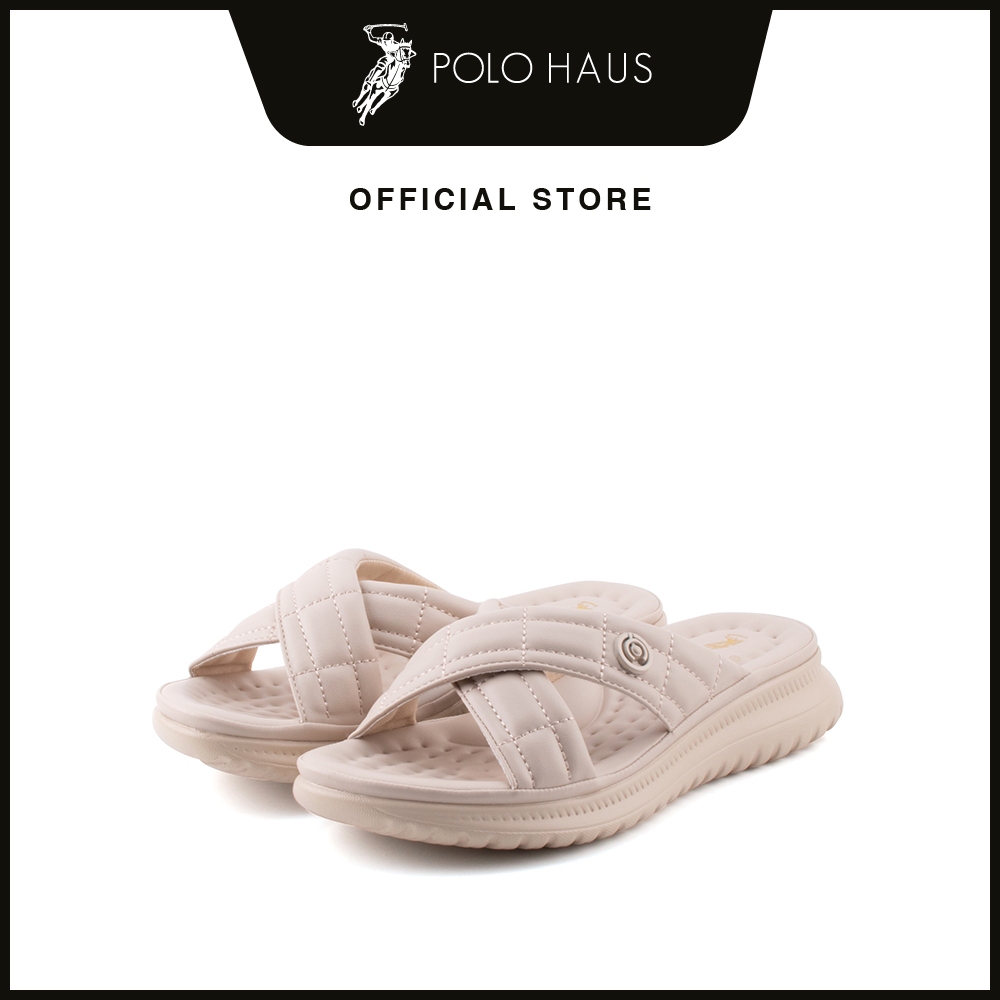 POLO Ladies Marisol Comfort Slip-On Sandals -P92402-TF01SV-52-BEIGE ...