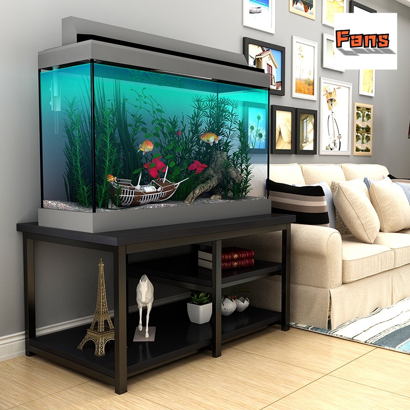Aquarium Rack Rak Akuarium With Storage Space Large Weight Capacity ...