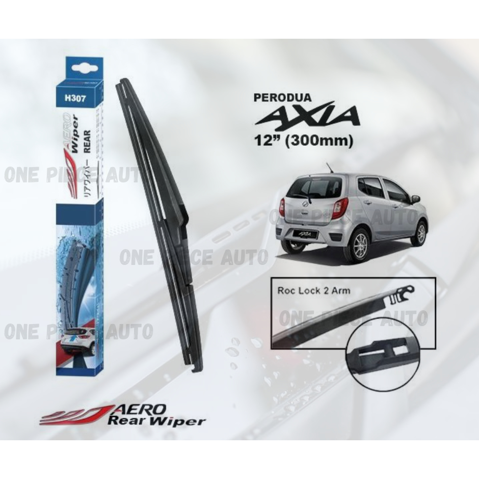 PERODUA AXIA AERO REAR WIPER H307 | Shopee Malaysia