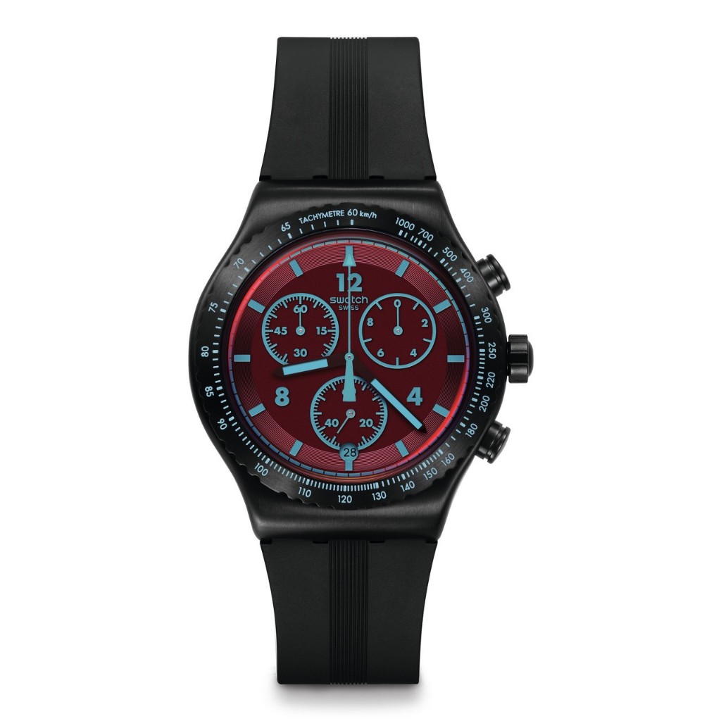 Swatch CRIMSON MYSTIQUE Watch 43mm YVB417 | Shopee Malaysia